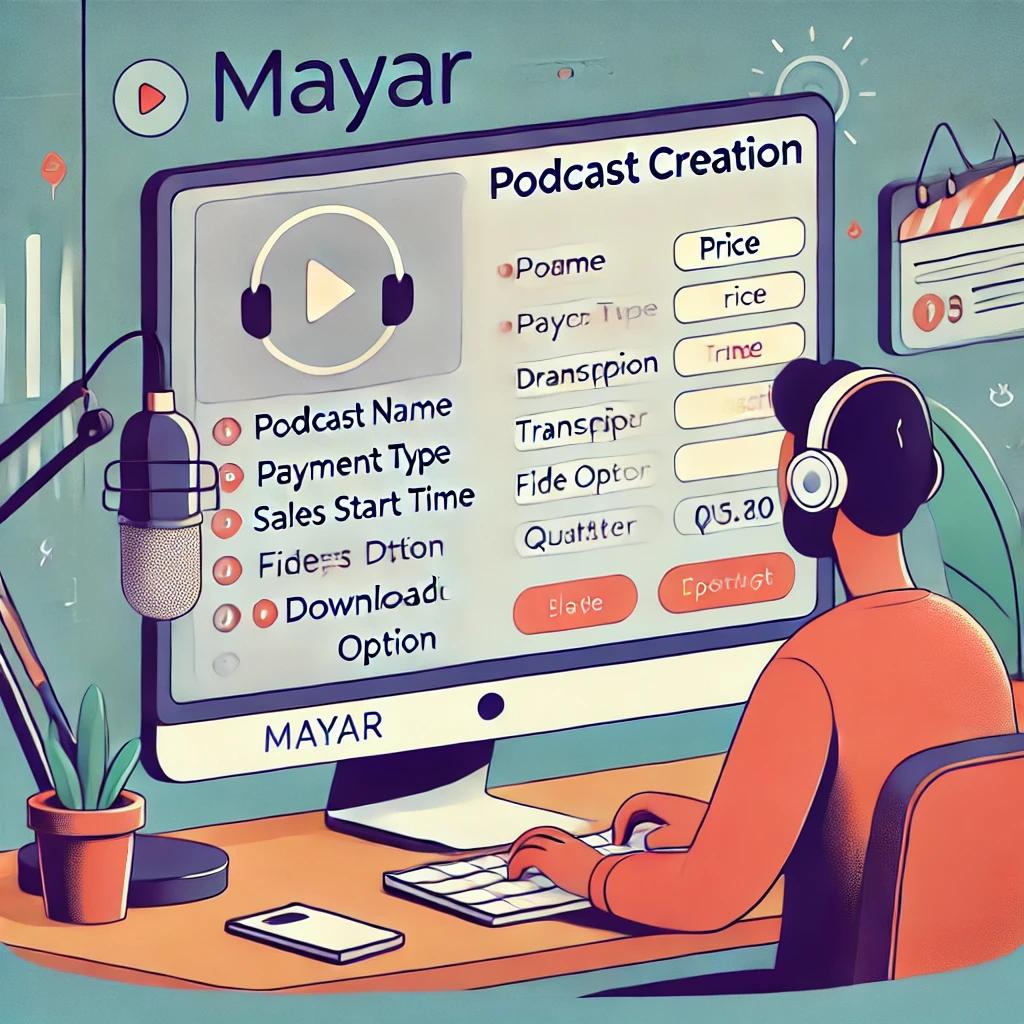 Cara Membuat dan Menjual Podcast di Platform Mayar