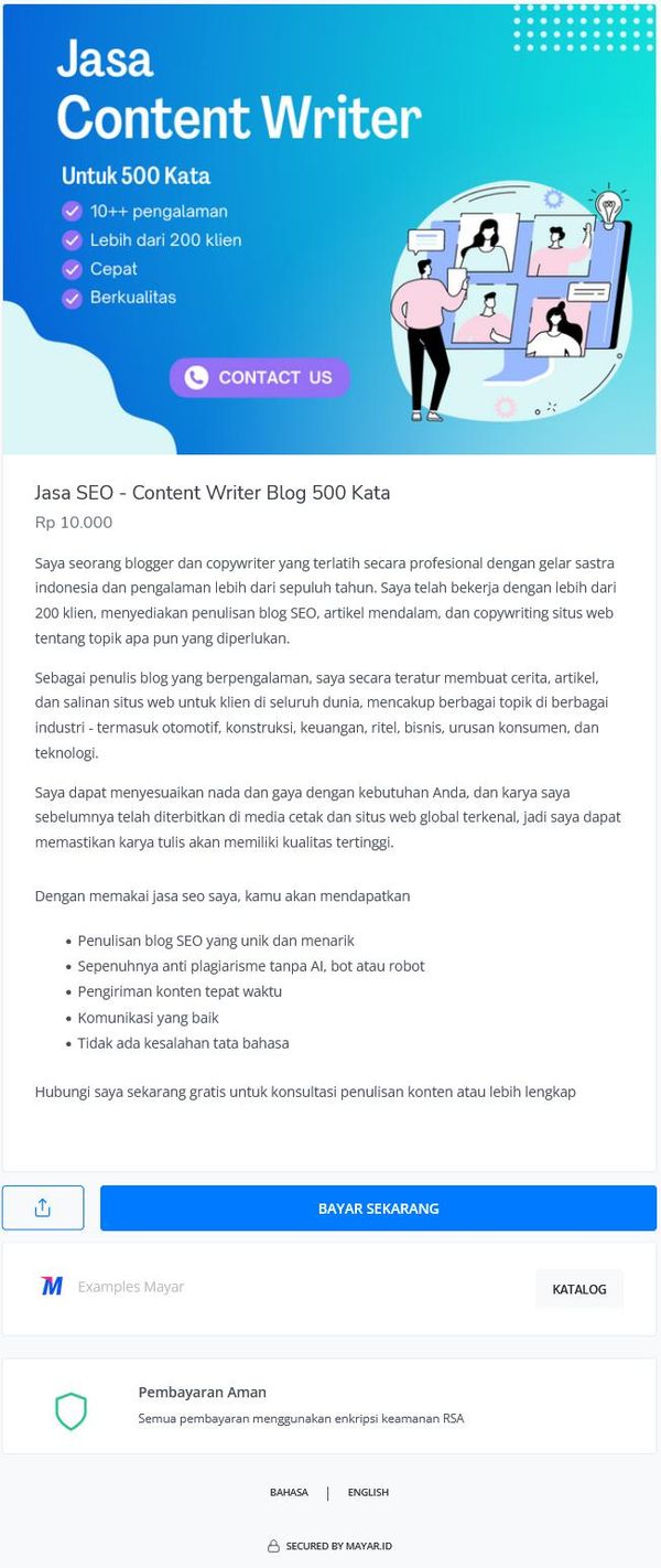 Cara Menggunakan Link Pembayaran, Bagikan ke Medsos Kapanpun!